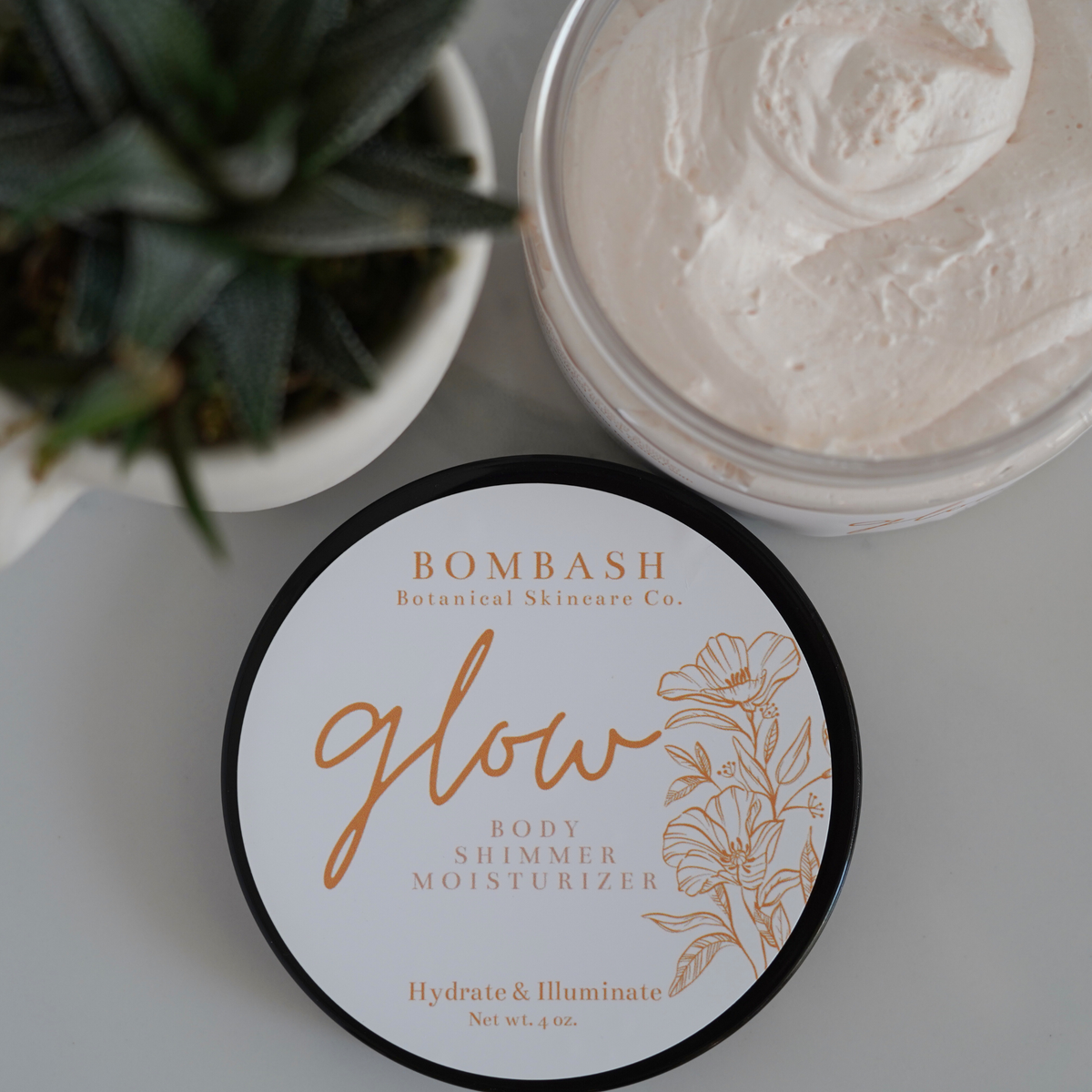 Glow Body Butter – Bombash Botanical Skincare Co.