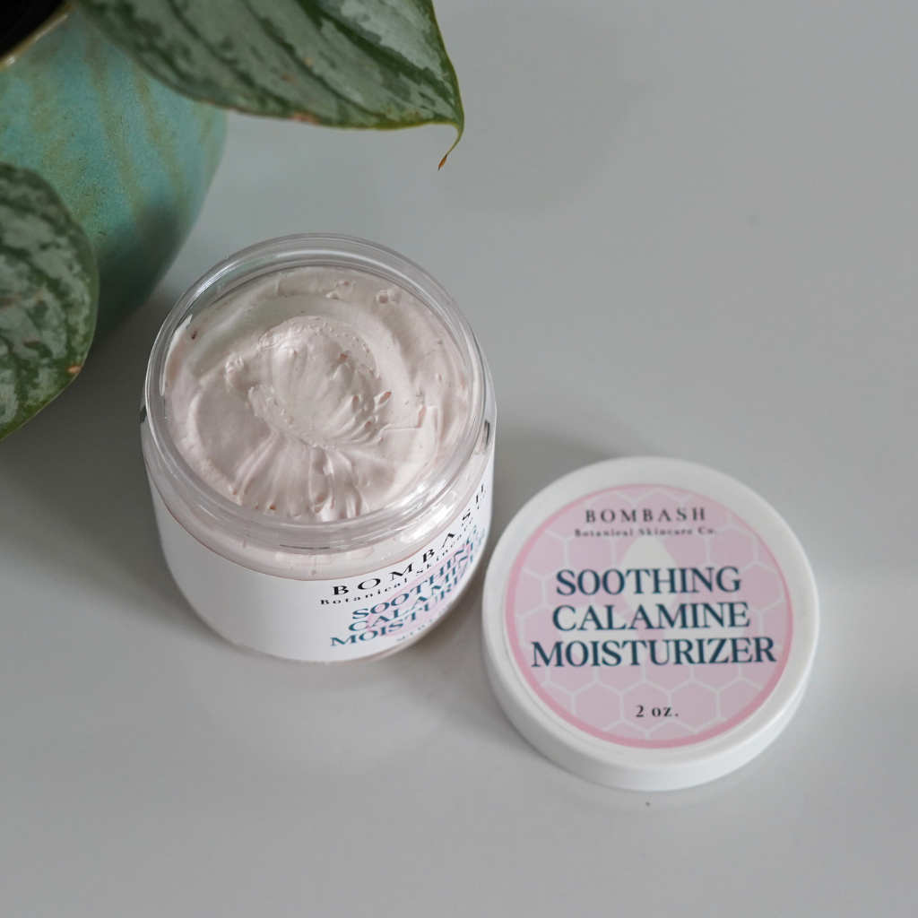 Soothing Calamine Moisturizer – Bombash Botanical Skincare Co.
